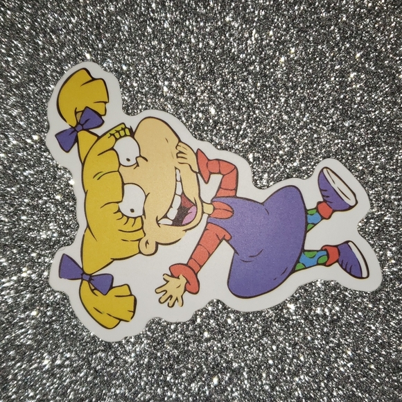Nickelodeon | Design | Rugrats Nickelodeon Waterproof Sticker Angelica ...